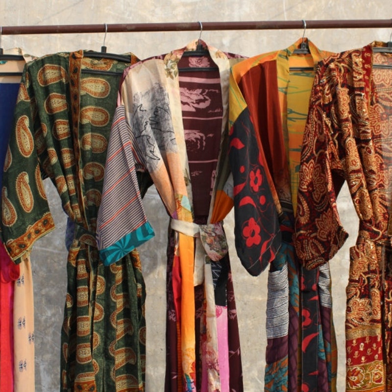 Upcycled Kimono - Etsy