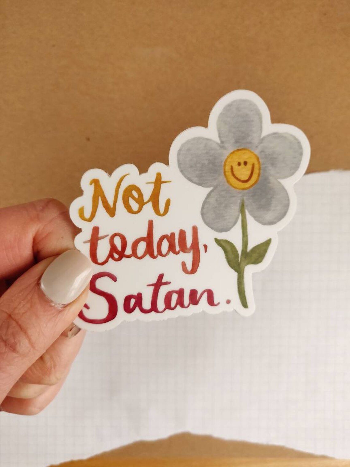 Sassy Flower Sticker Etsy