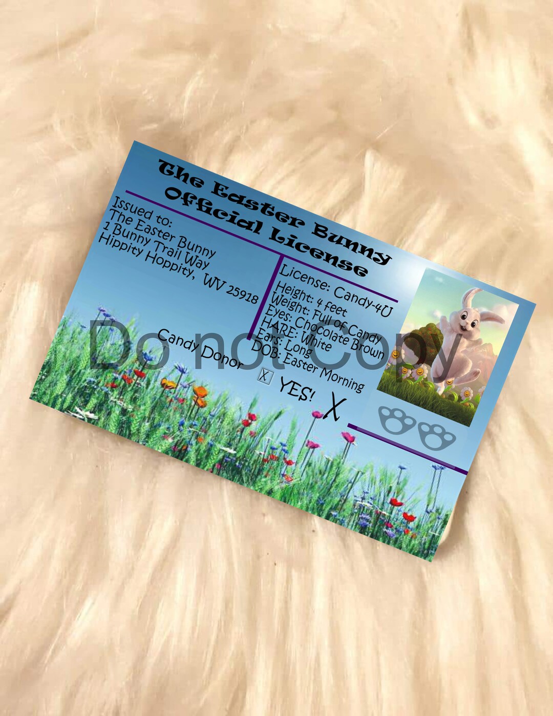 Easter Bunny License PNG / Sublimation/ Instant Digital Download - Etsy