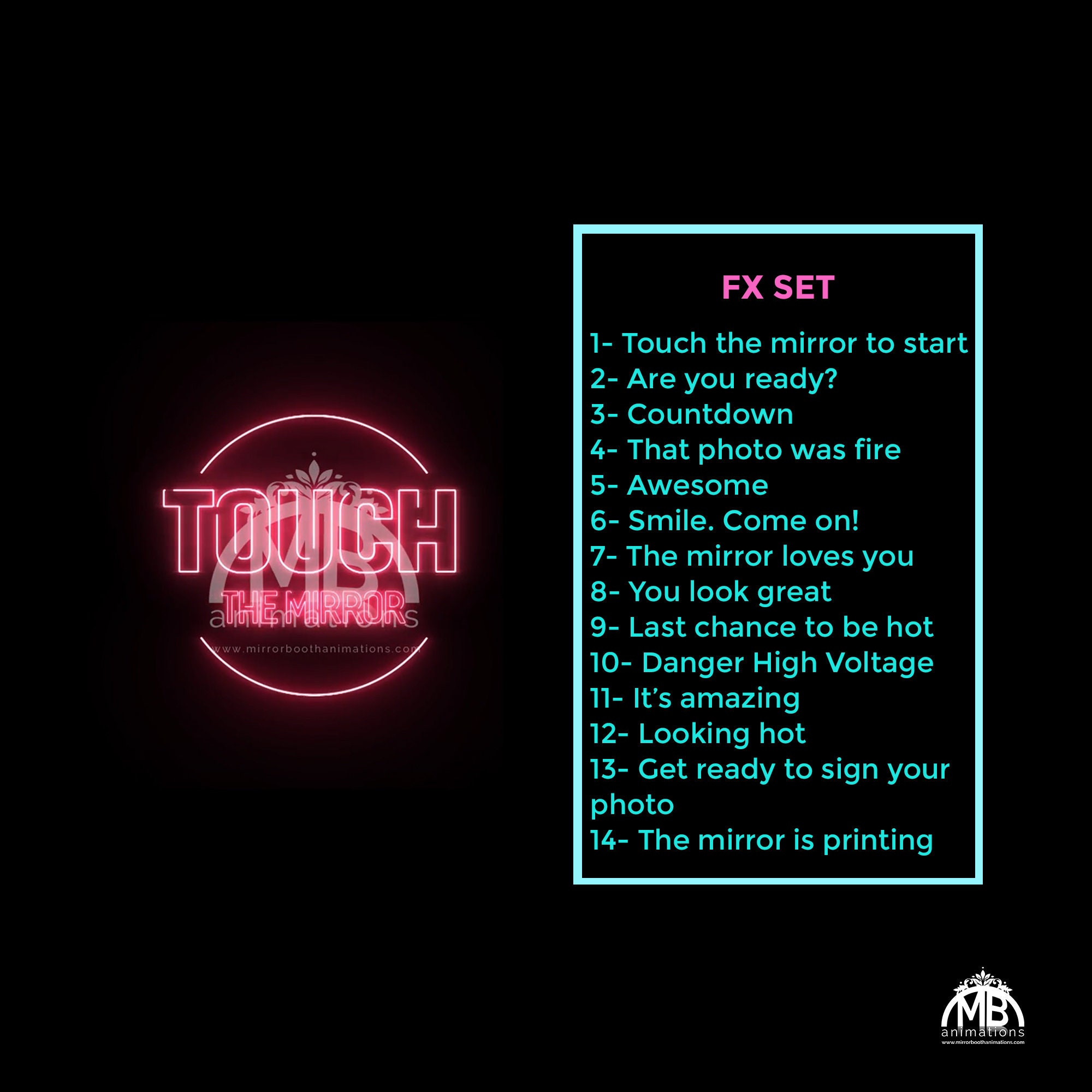 FX Set Mirror Booth Animations. FX Set Photobooth Mirror Booth ...