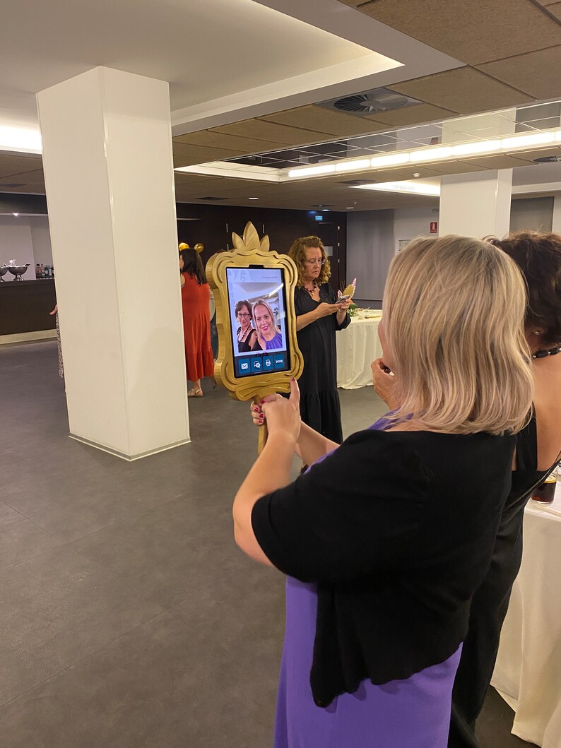 Selfie Mirror Booth Portable Photo Booth - Etsy