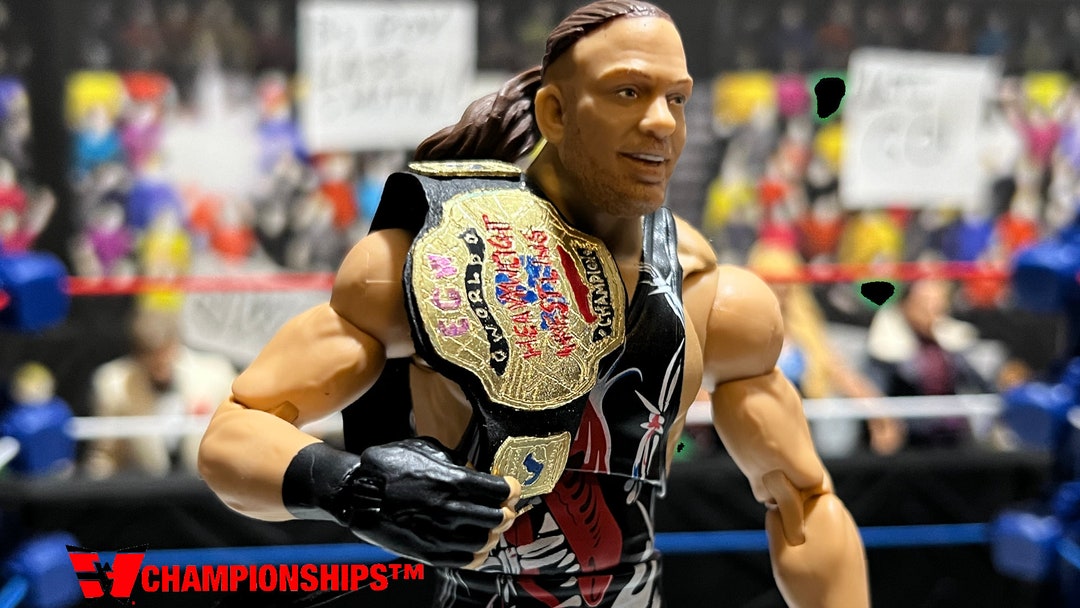 NEW ECW Championship1999 Version for Action Figures by 3W Championships ...