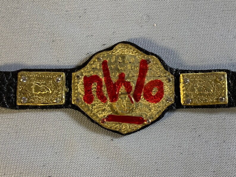 REAL WCW Heavyweight Championship Nwo Wolfpac - Etsy