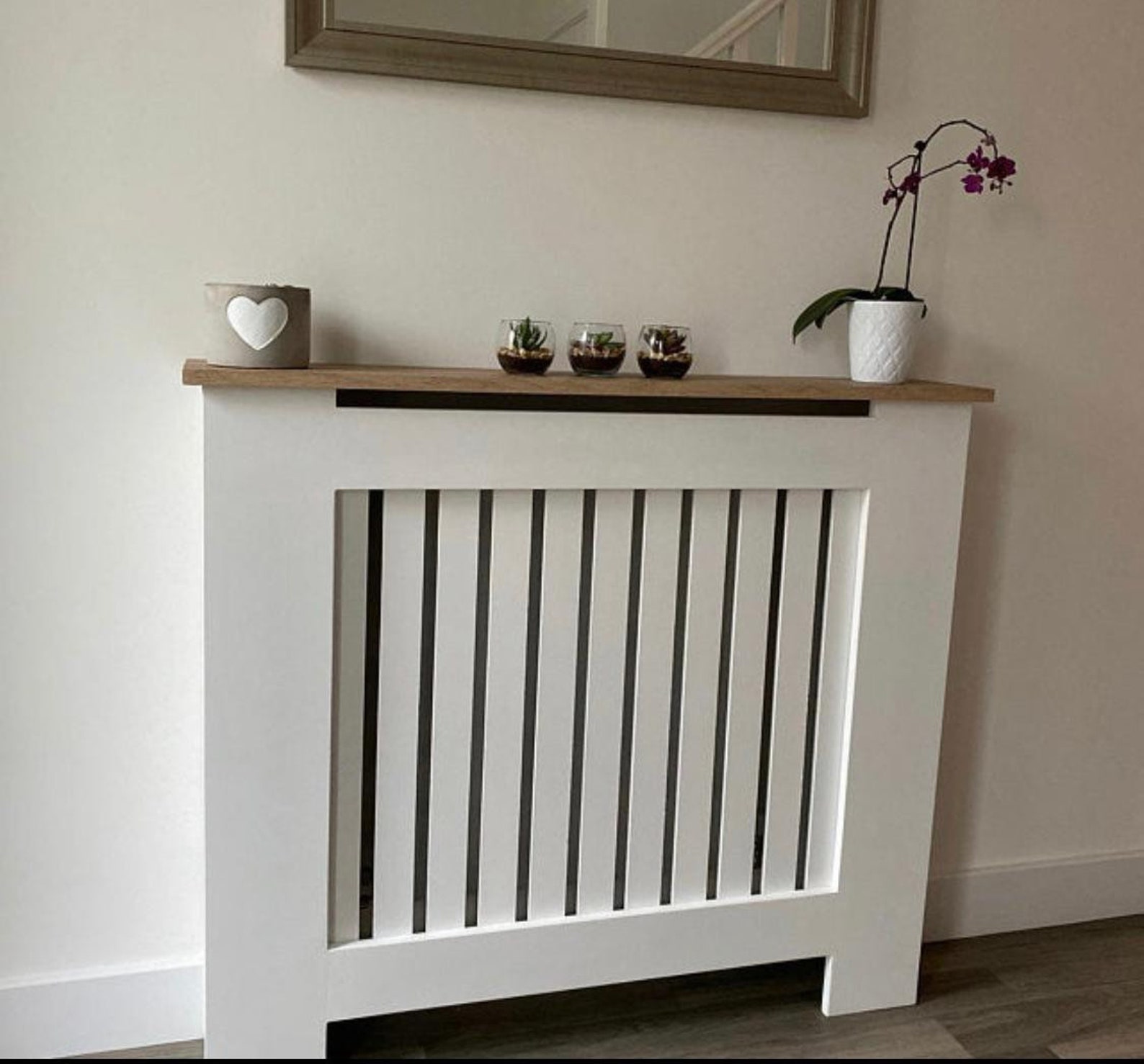 Oak Top Custom Radiator Cover - Etsy UK