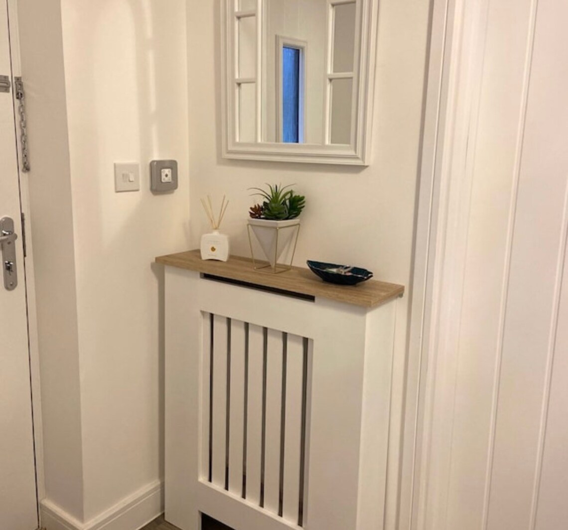 Oak Top Custom Radiator Cover - Etsy UK