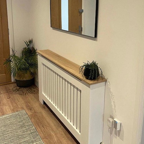 Oak Top Custom Radiator Cover - Etsy UK