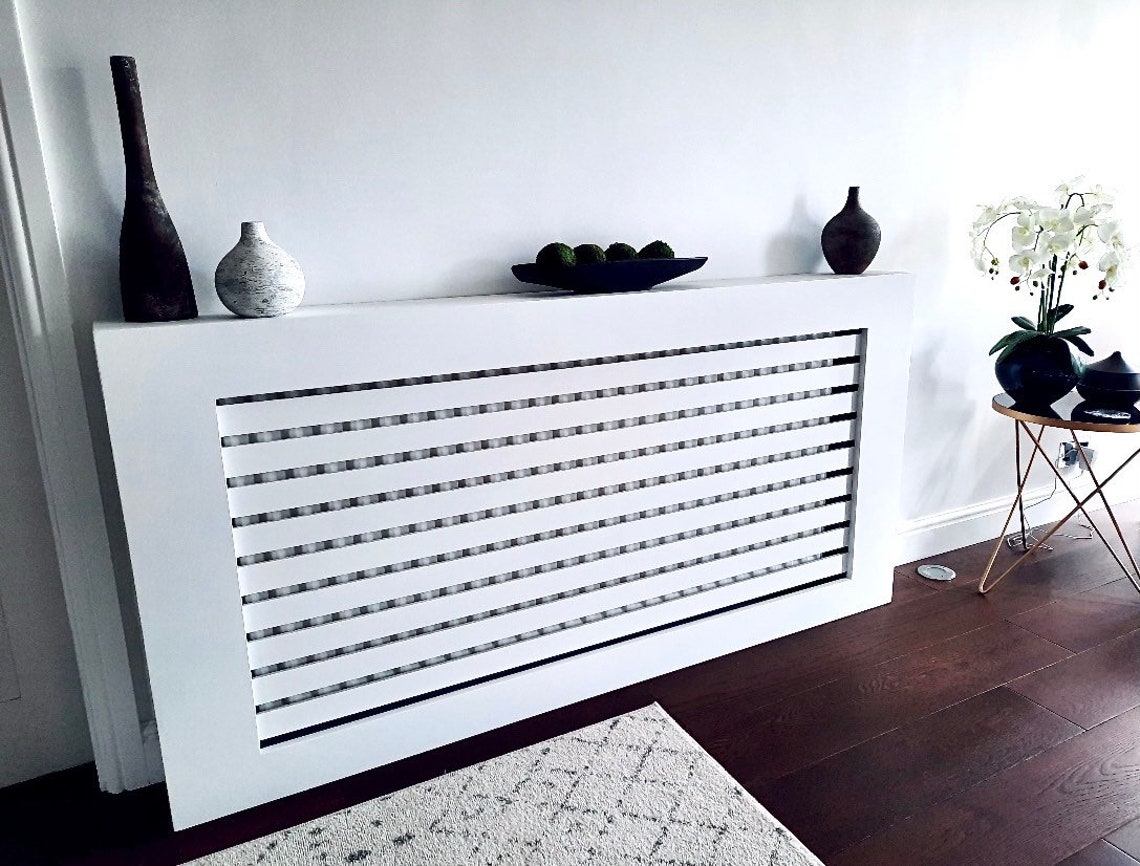 Blocked Horizontal Custom Radiator Cover | Etsy UK
