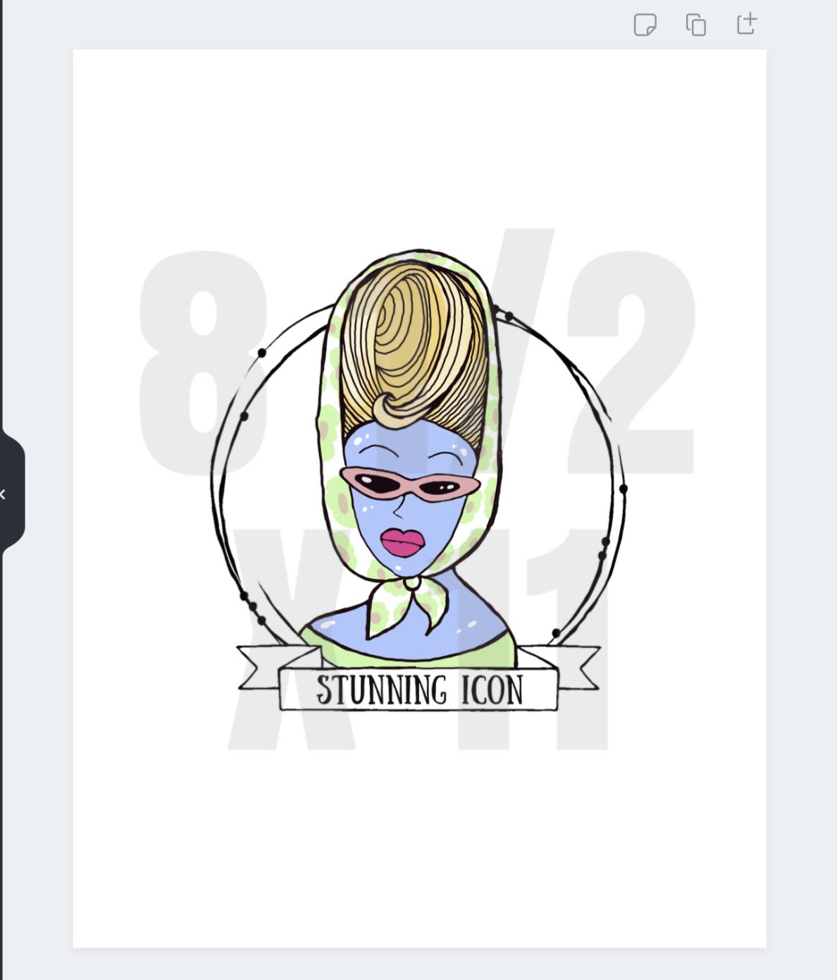 Juno Birch Icon DIGITAL ART Drag, Trans, Fan Art, Print & Frame for ...