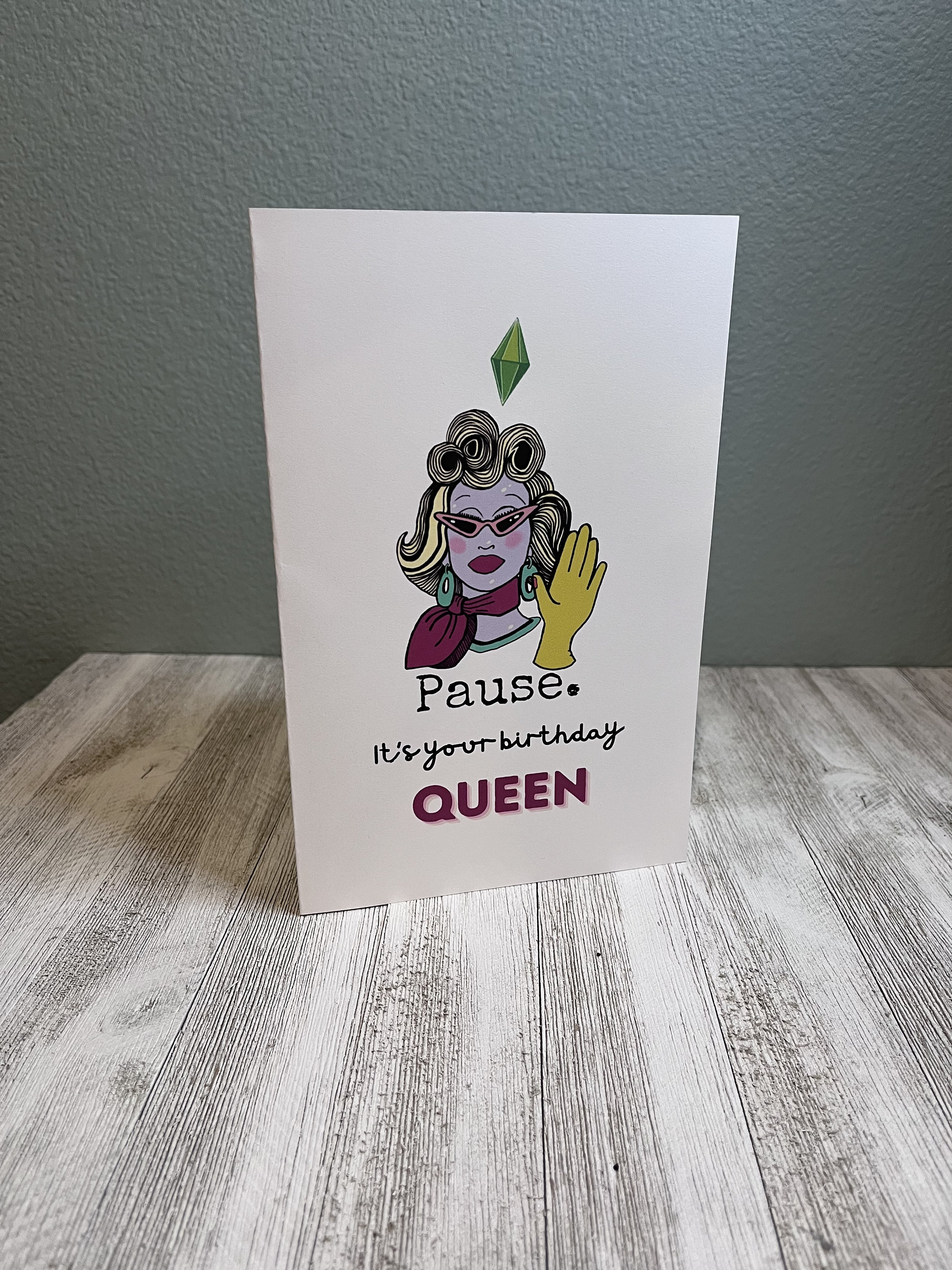 Juno Birch Sims DIGITAL ART Drag Trans Fan Art Print & - Etsy