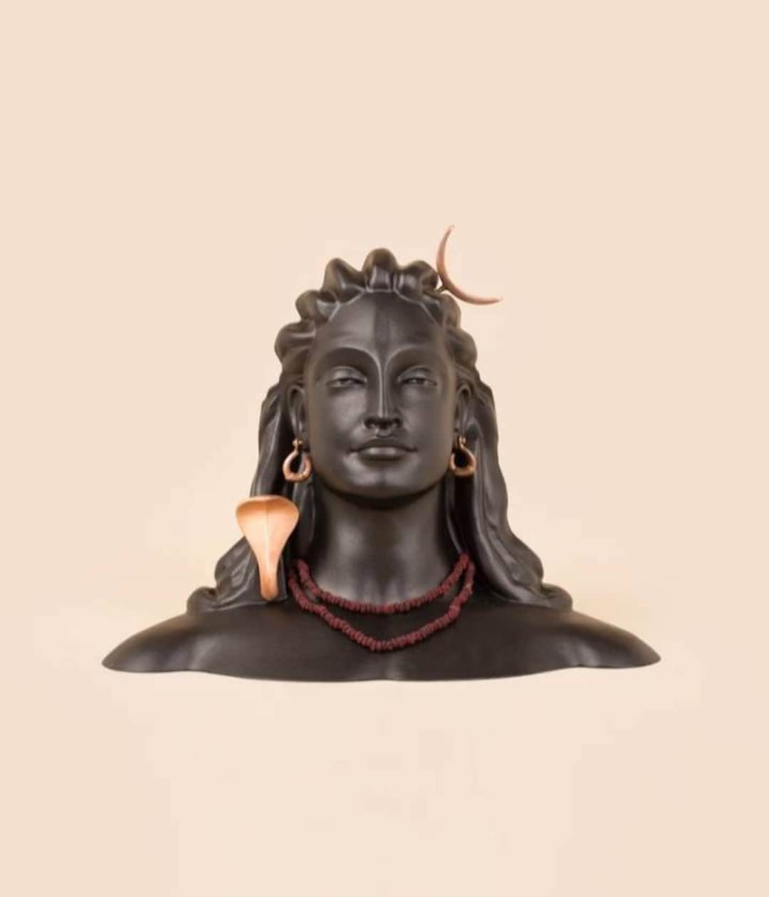 Adiyogi Shiva - 12 Inch , Metal Statue , Miniature of 112 Feet Adiyogi ...