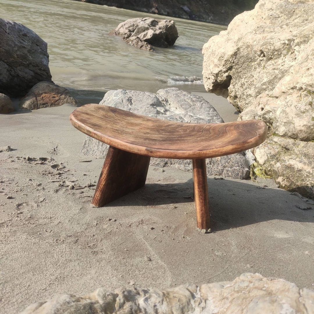Meditation Bench, Mango Wood Meditation Bench , Foldable Meditation ...
