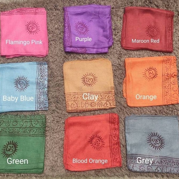 Tropisch Matt Scarf - Etsy New Zealand