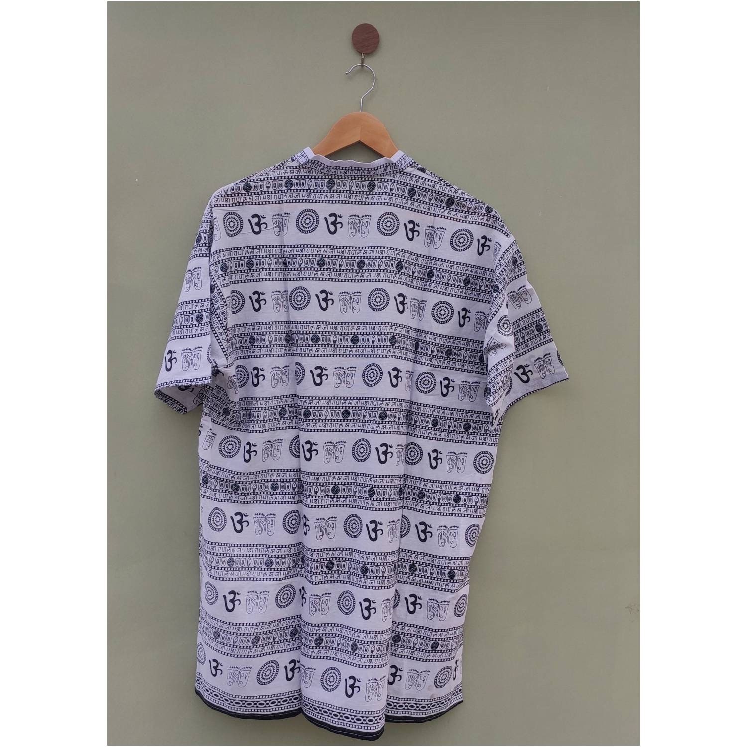 Traditional Indian Shirt , Indian Kurta, Indian Traditional Dress , Om ...