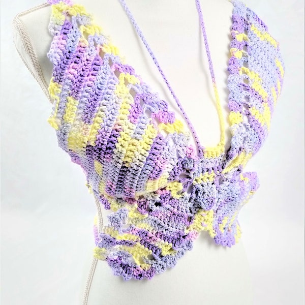 Butterfly Halter Top - Etsy