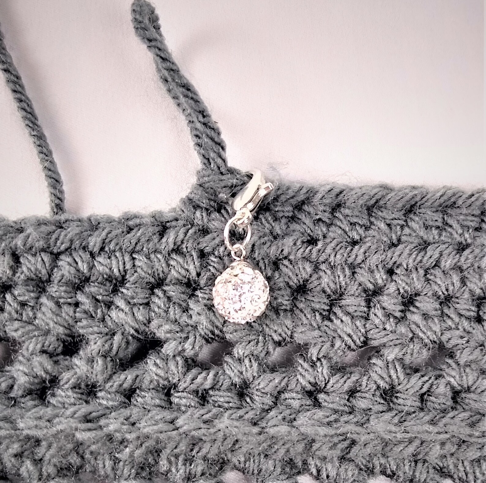 Pearl & Rhinestone Stitch Markers - Etsy