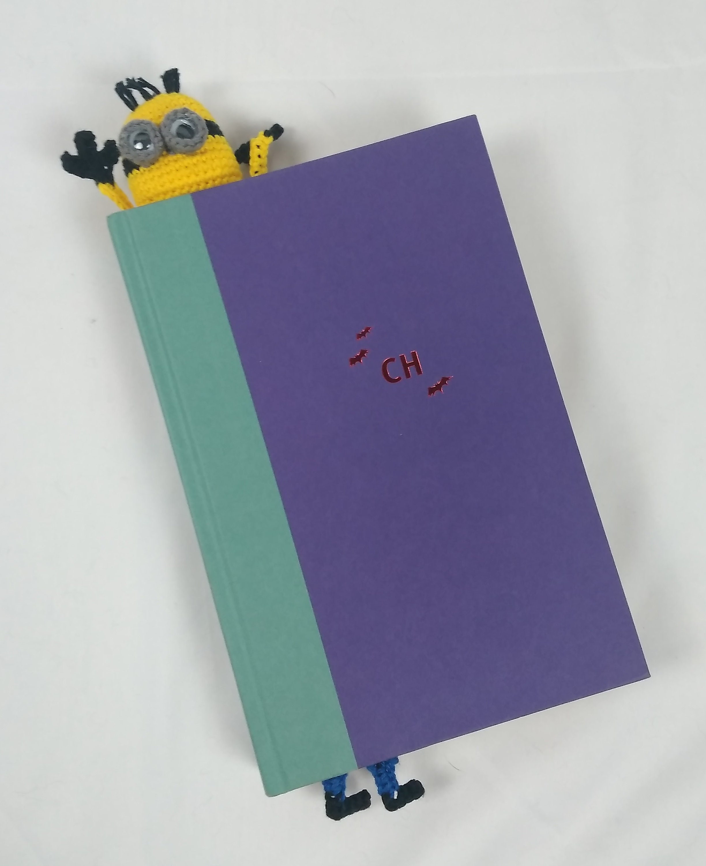 Handmade Crochet Minion Inspired Bookmark - Etsy Canada