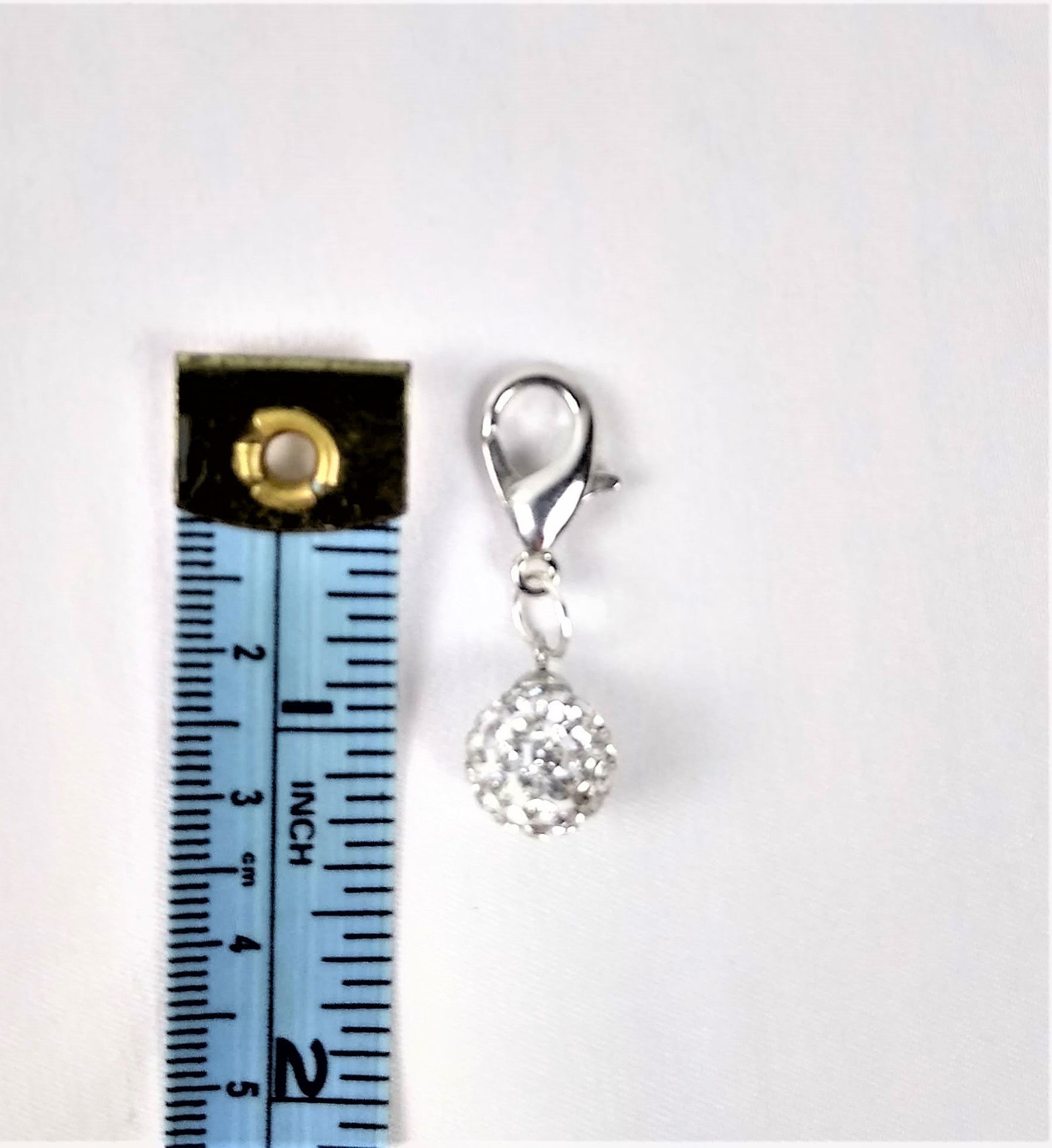 Pearl & Rhinestone Stitch Markers - Etsy