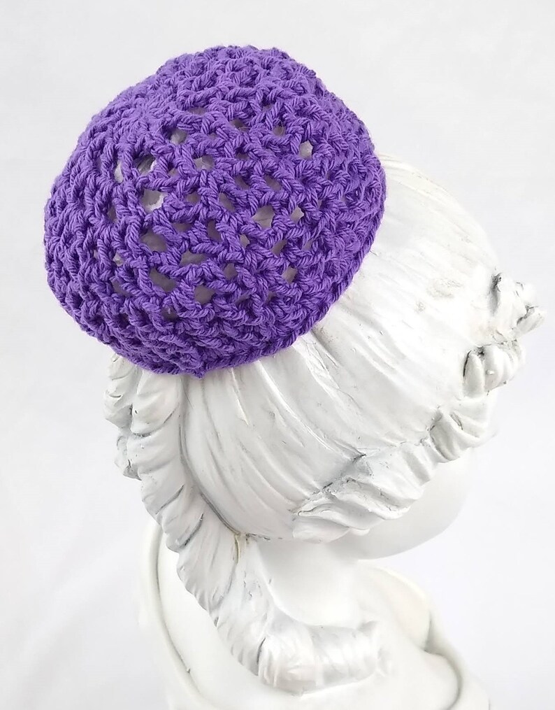 Classic Crochet Bun Cover - Etsy