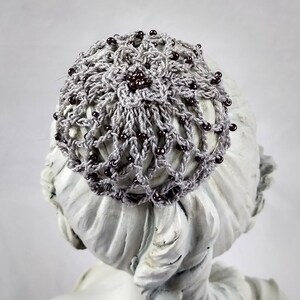 Blooming Beaded Flower Bun Cover - Etsy