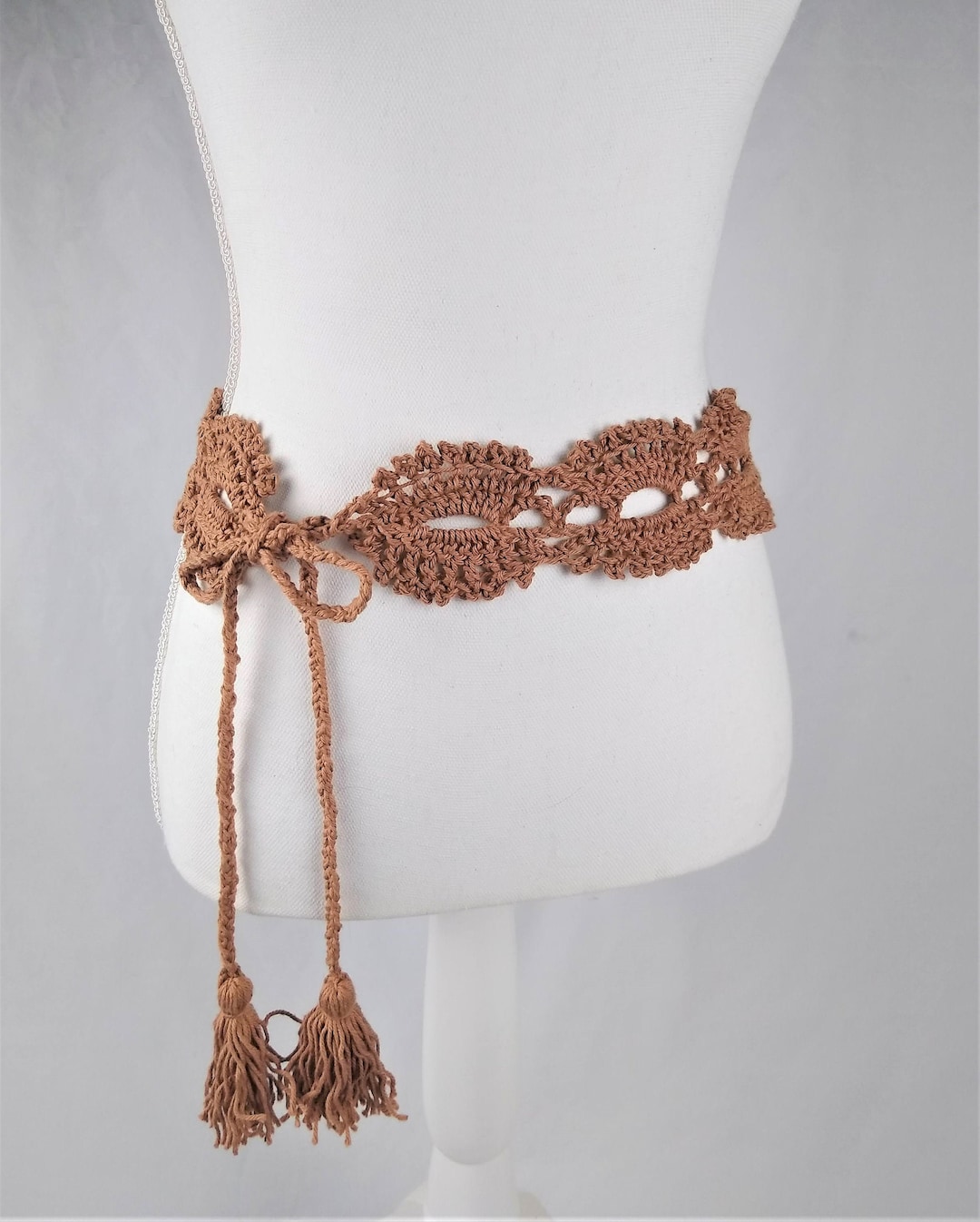 Crochet Boho Belt - Etsy