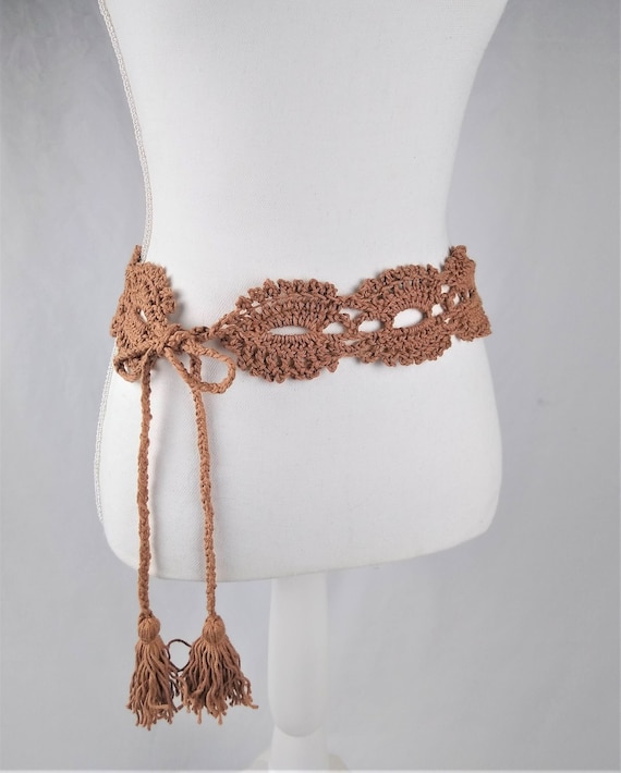 Crochet Boho Belt | Etsy