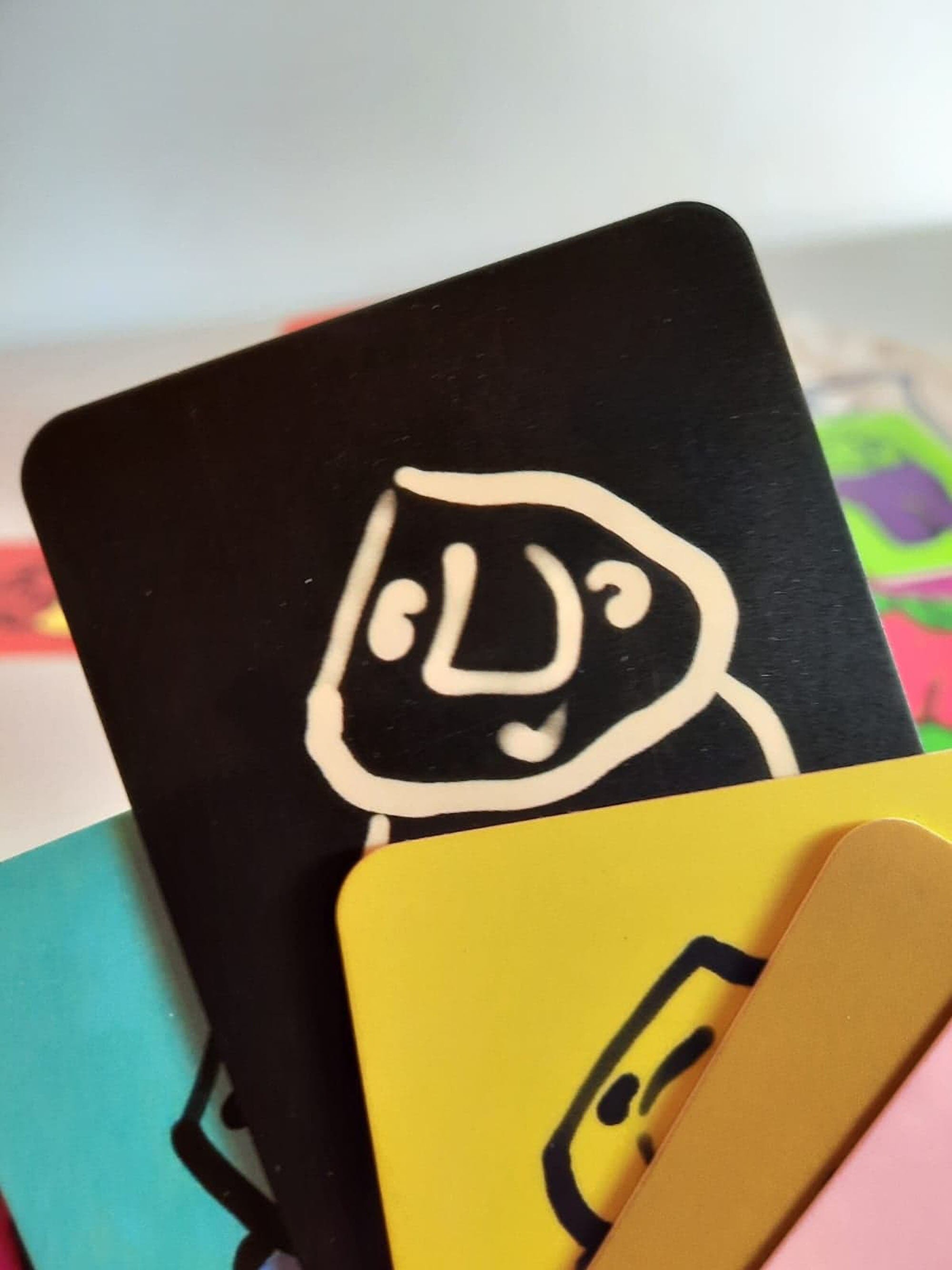 Original and artistic double card game of Memory/Mistigri | Etsy