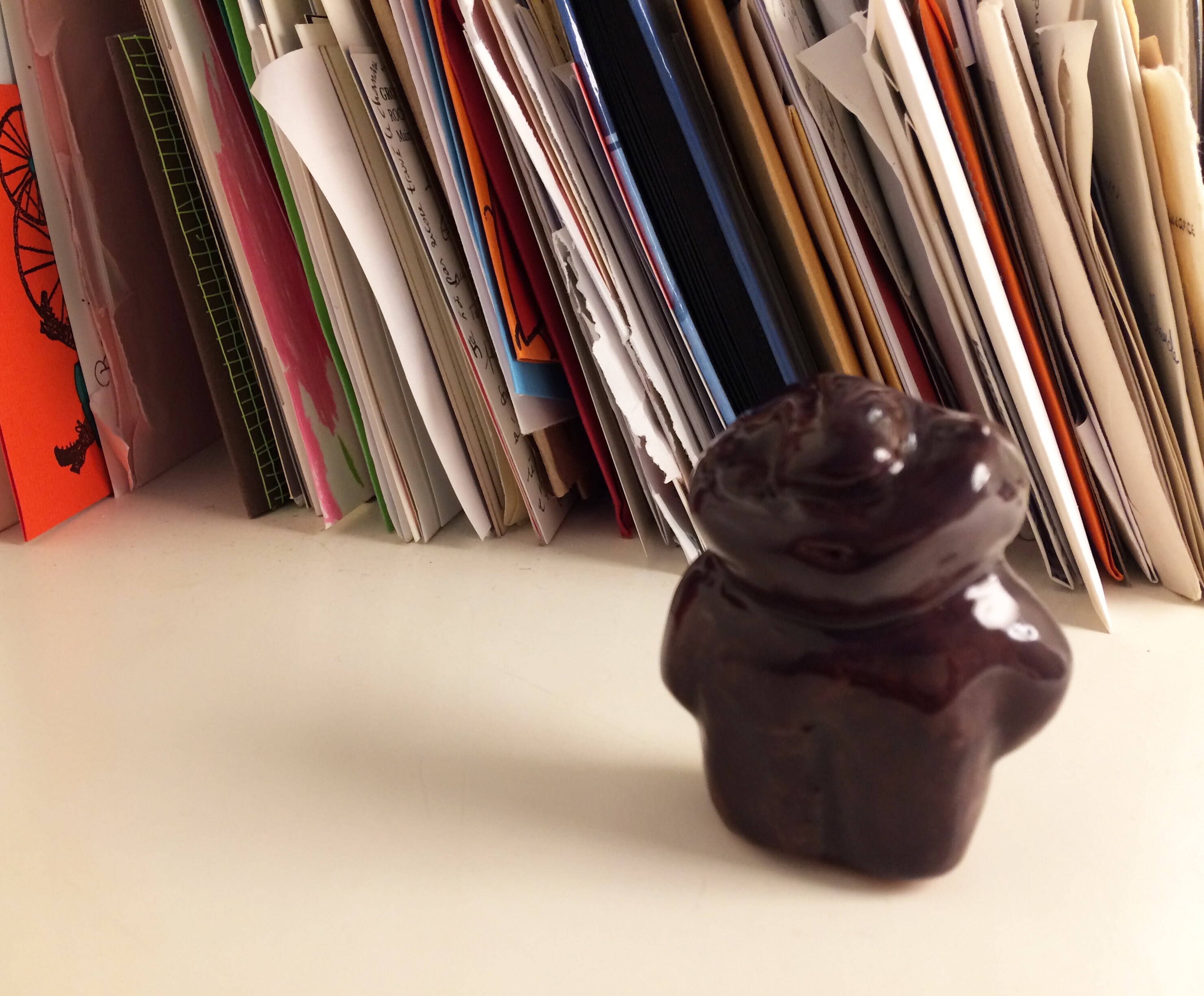 GLUMO Original and Artistic Character in Purple Ceramic - Etsy UK