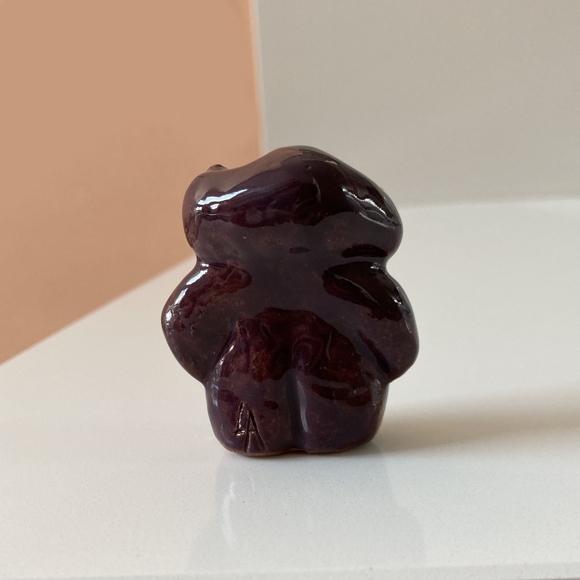 GLUMO Original and Artistic Character in Purple Ceramic - Etsy UK