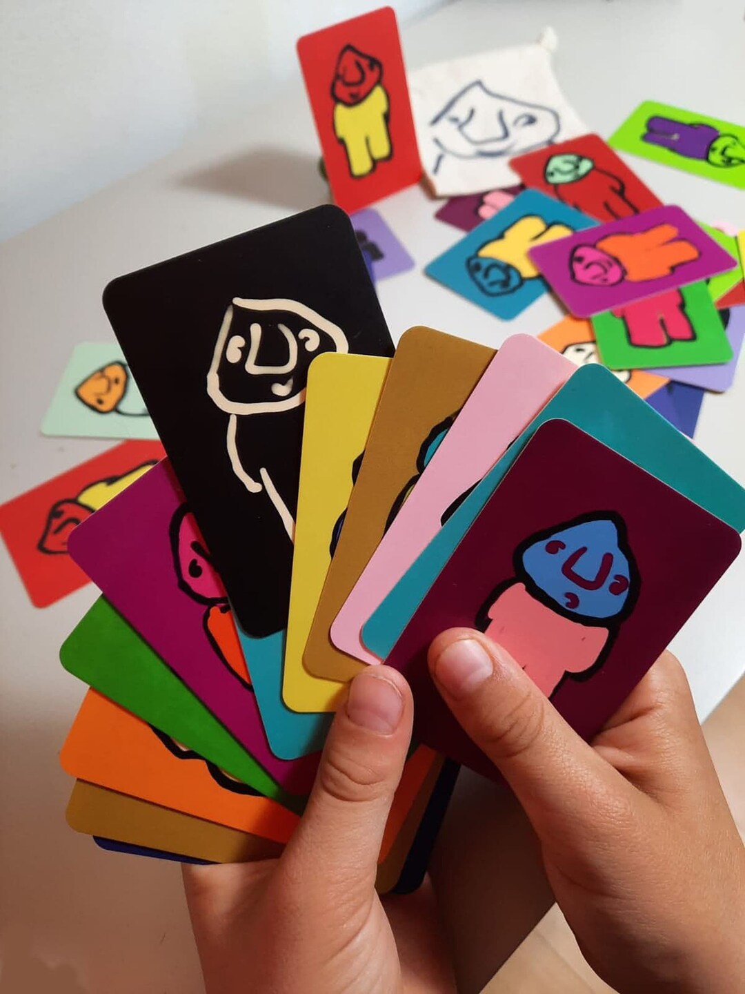 Original and Artistic Double Card Game of Memory/mistigri, With the ...