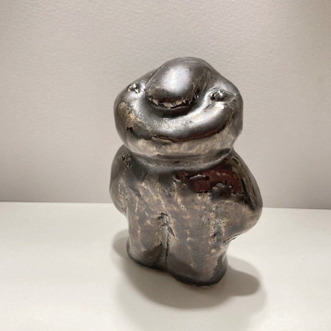 GLUMO Collectible Character Figurine in Shiny Metal Enamelled Ceramic ...