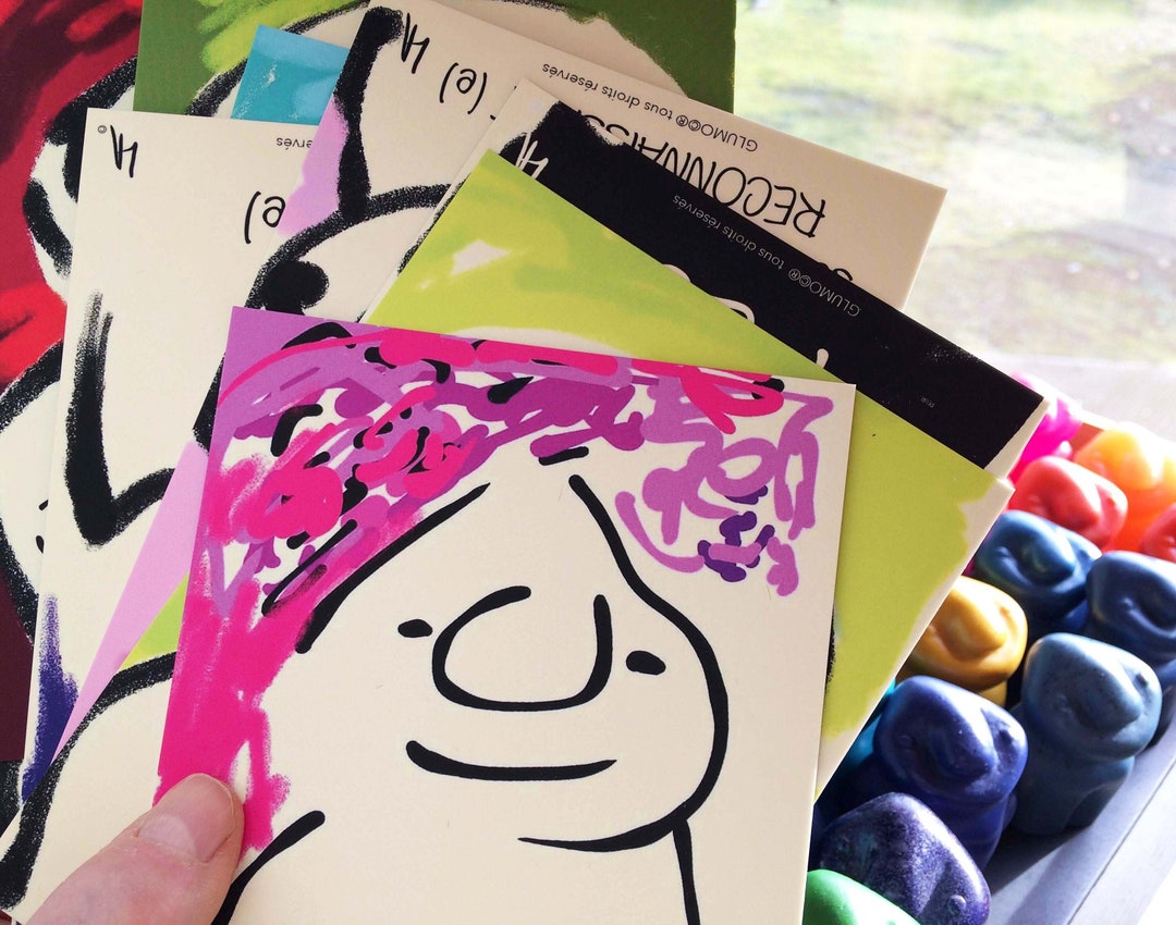 Therapeutic Play of Emotions With the Collectible Character Glumo - Etsy