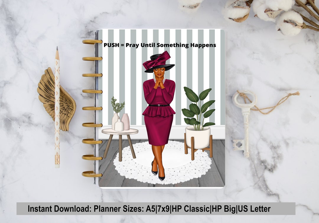 Faith Happy Planner Printable Cover Christian Erin Condron Planner ...