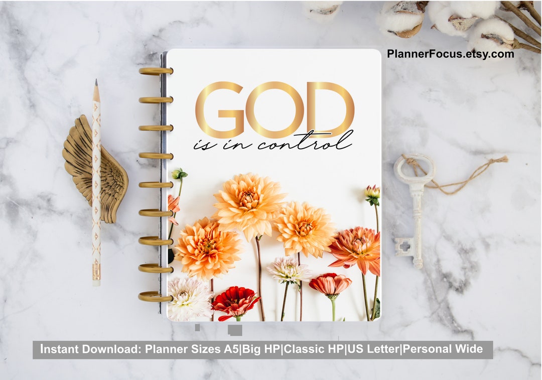 Christian Printable Planner Cover Inspirational Planner Printable Cover ...