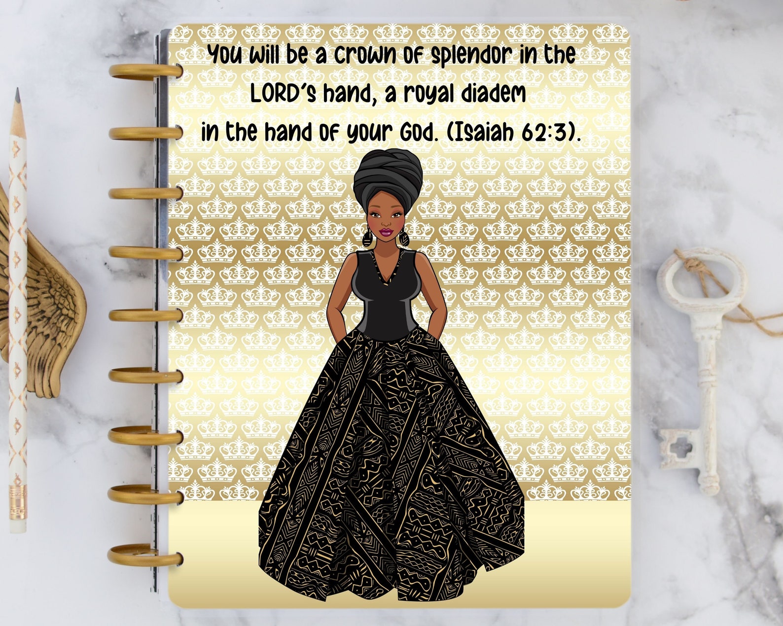 PRINTABLES Happy Planner Printable Cover Planner Dashboards African ...