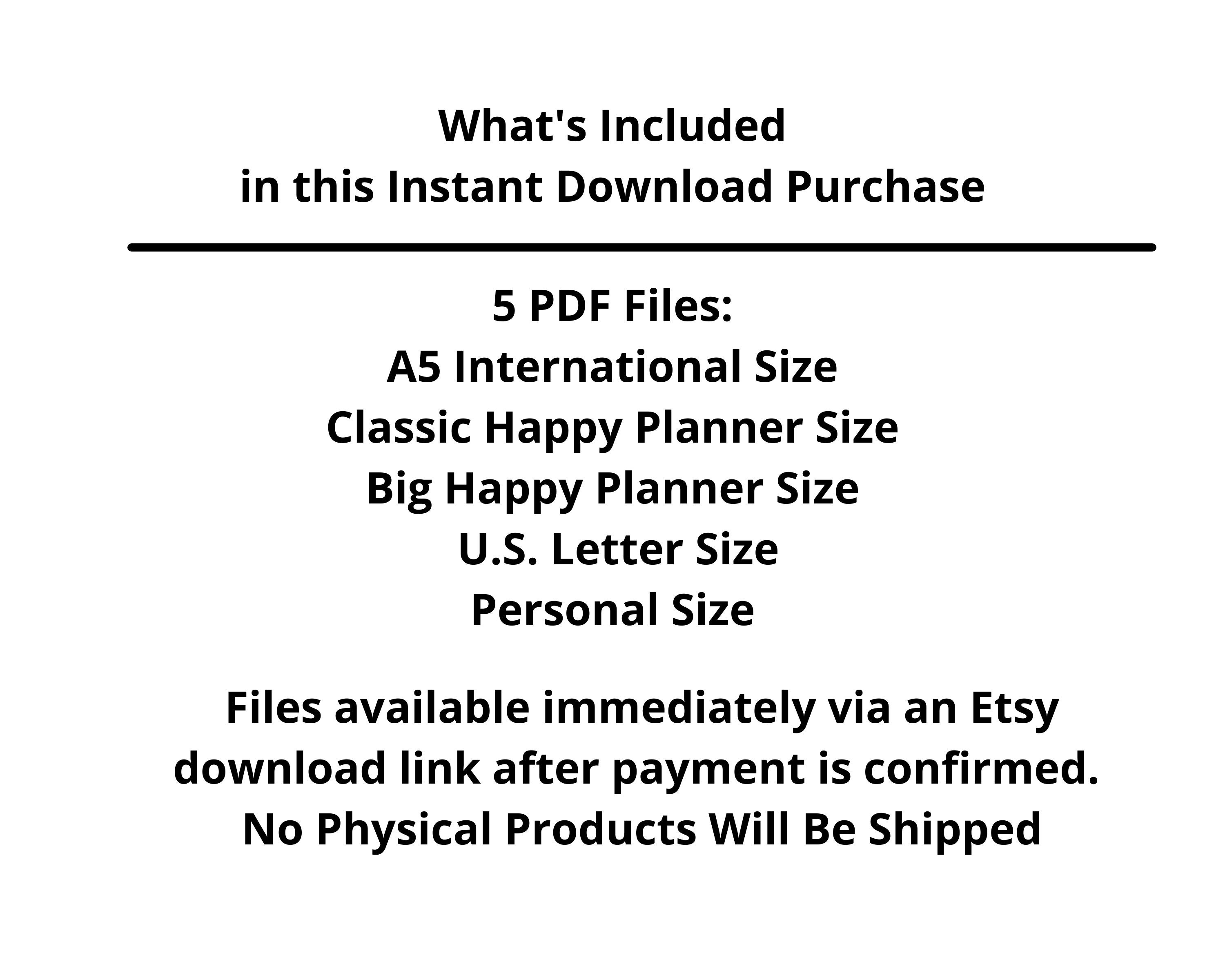 Teacher Planner Coverschool Planner Happy Planner Printable - Etsy