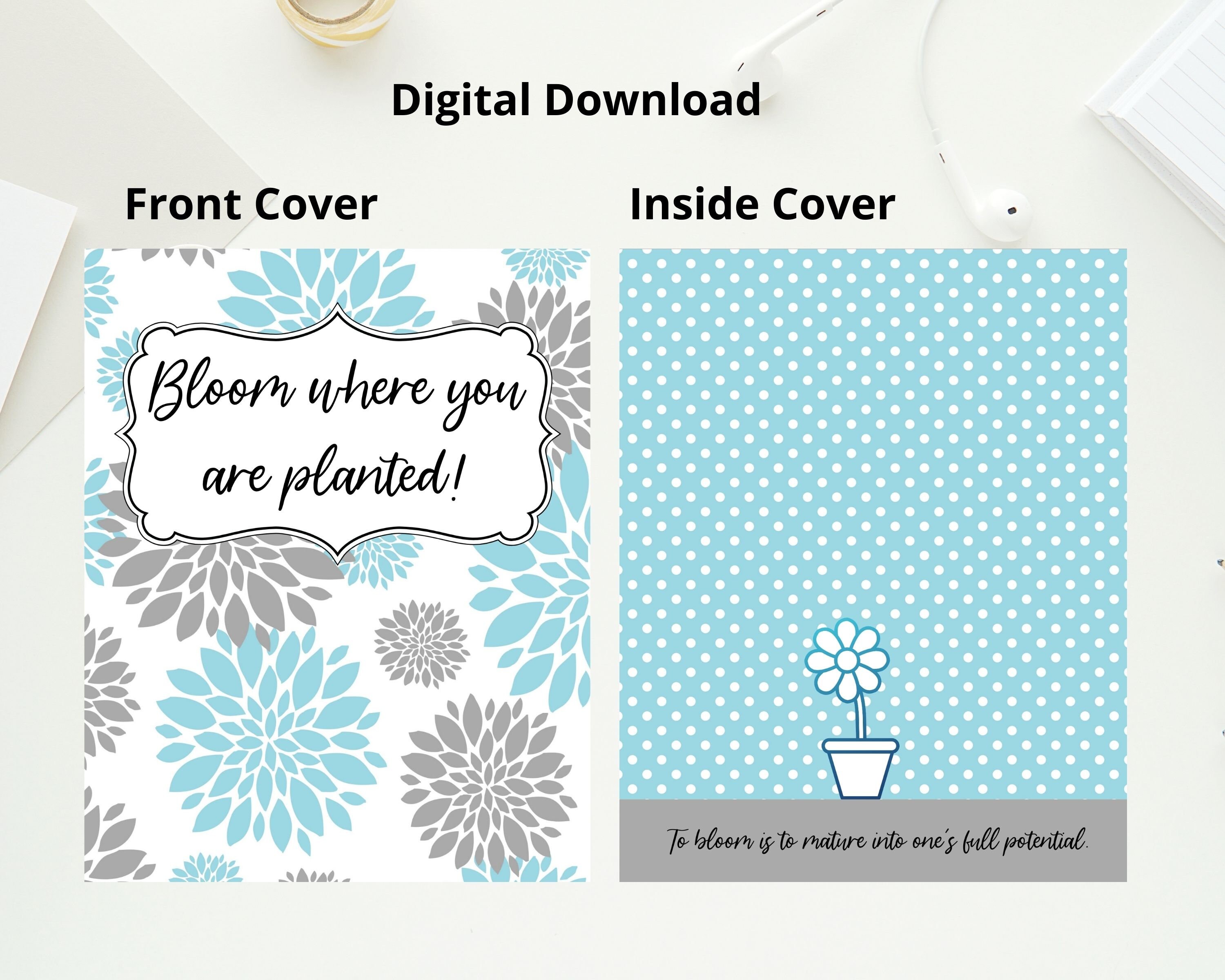 PRINTABLES Happy Planner Printable Cover Planner Dashboards - Etsy