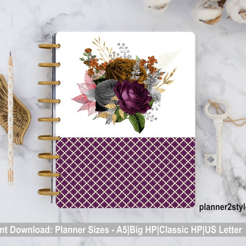 PRINTABLES Happy Planner Printable Cover Planner Dashboards - Etsy