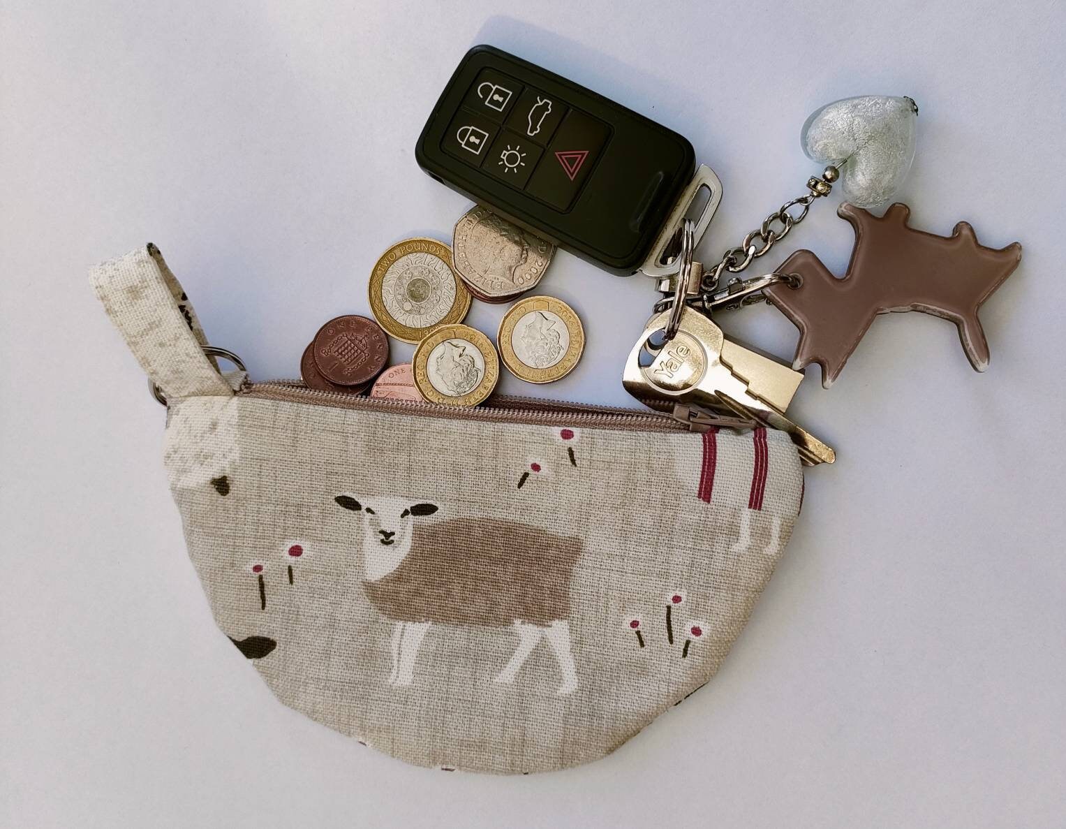 Little Lamb Coin Purse Sheep Change Holder Small Gifts - Etsy