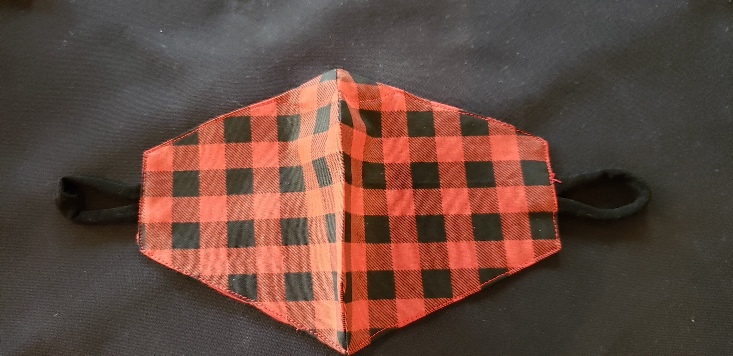 Classic Lumberjack Plaid Face Mask - Etsy