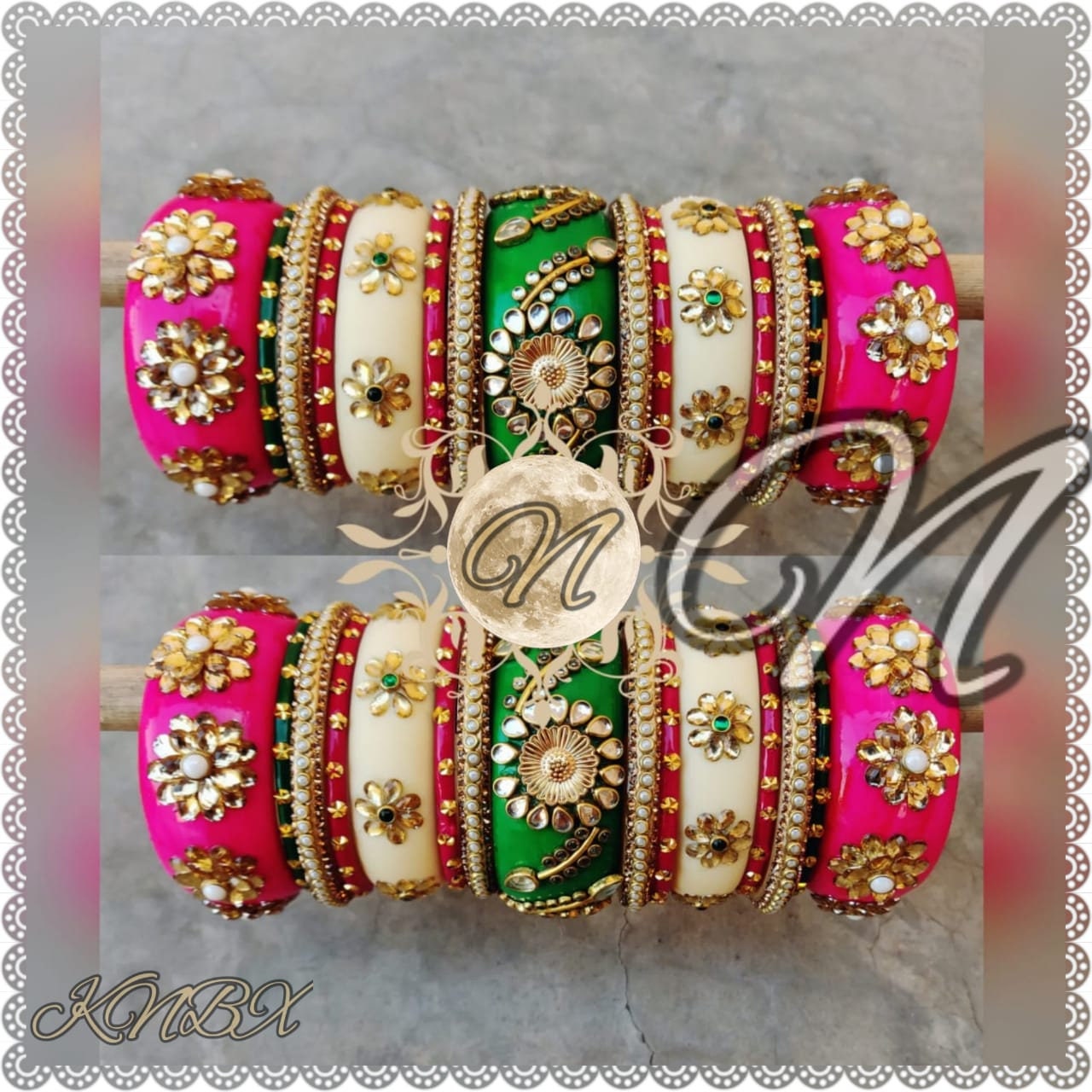 Heavy Hand Work Marwari Chura Kundan Work Bridal Chuda | Etsy