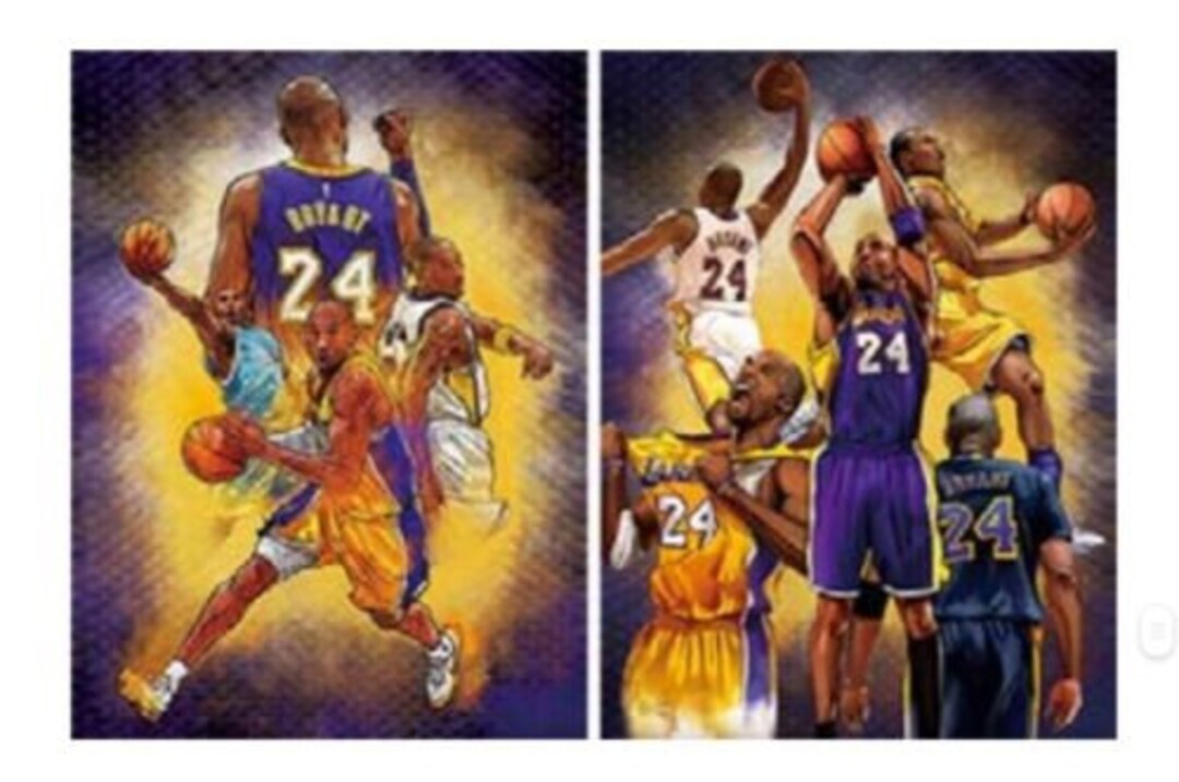 3d Changing Picture Kobe Bryant, 2 Pictures in 1!! Lenticular Picture ...