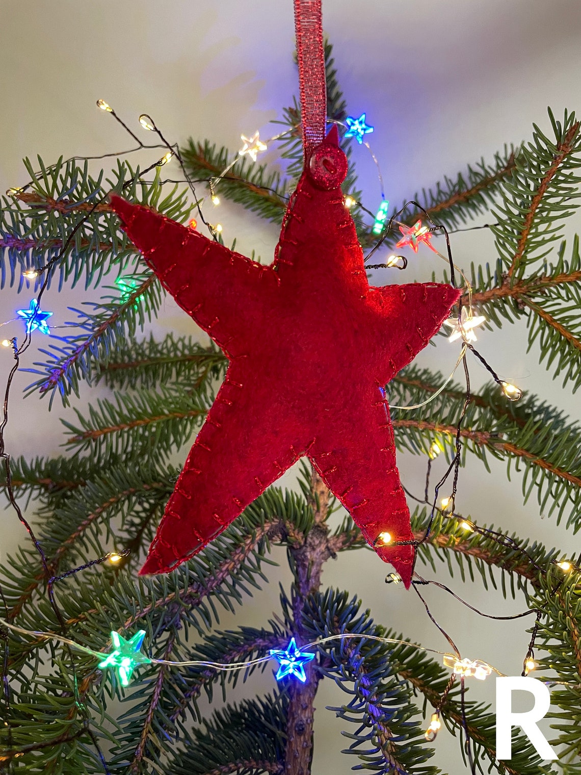 Christmas Tree Star Decorations - Etsy