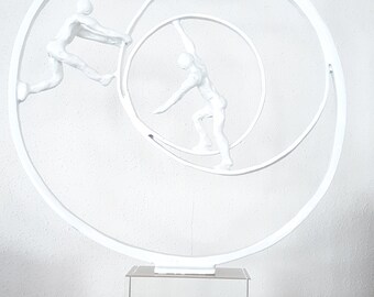 The Circle of Life, Sculpture Silver Bronze, Miniature Figurines ...