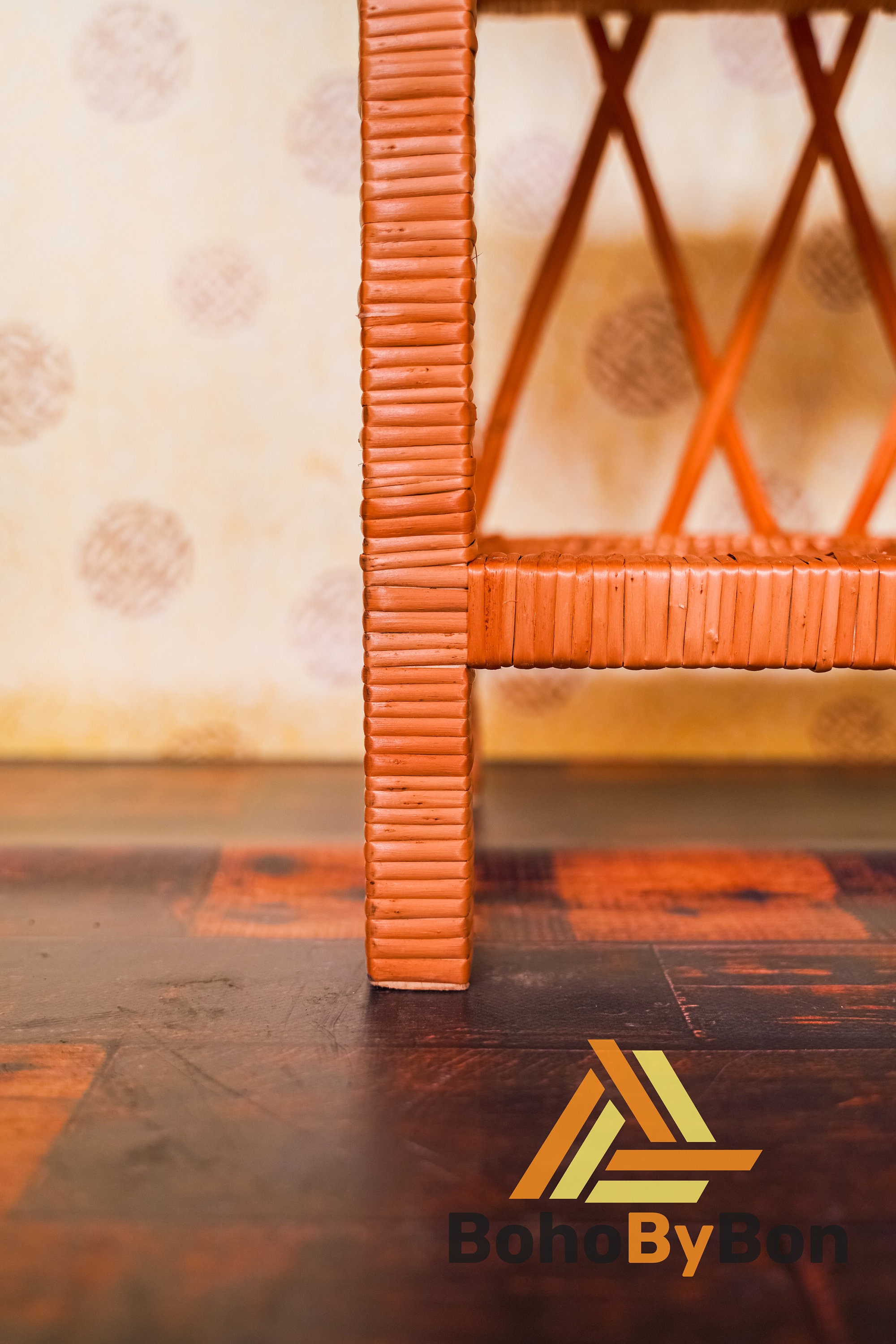 3-tier Wicker Shelf with Arch Top Wicker Shelving Unit Wood | Etsy