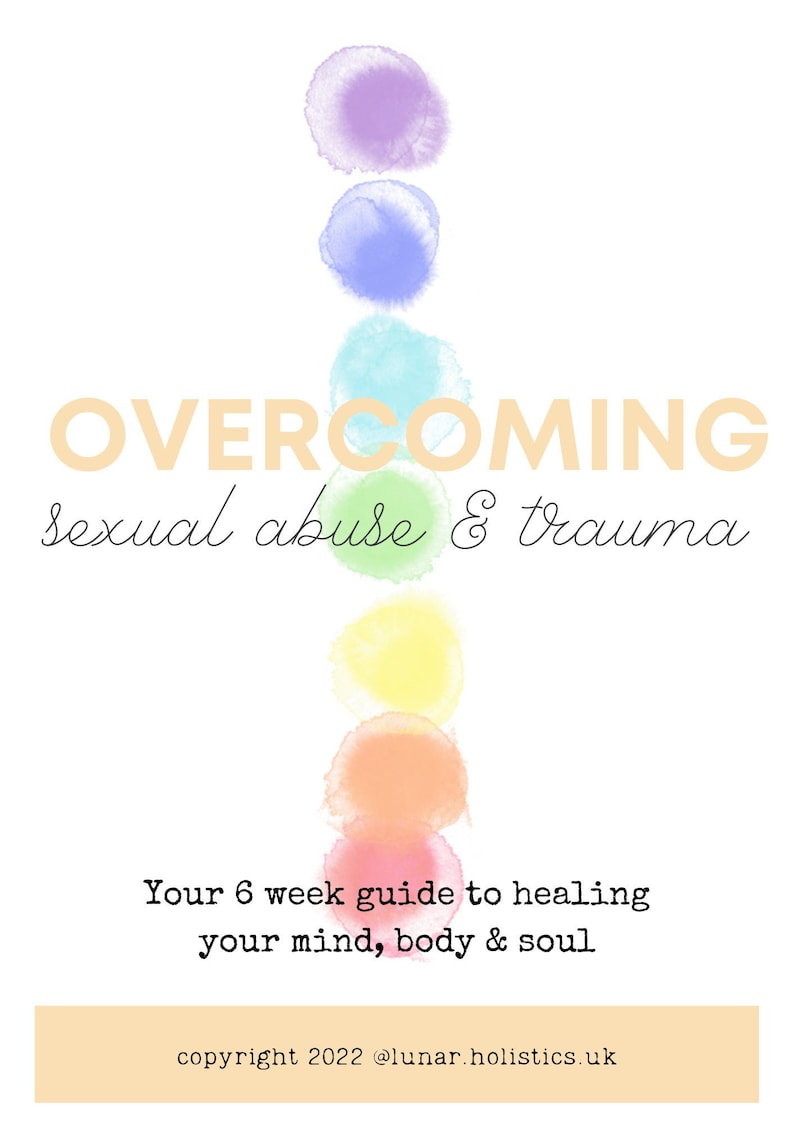 Abuse & Trauma Workbook Digital Download Reiki Inspired Infused Healing ...