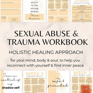 Abuse & Trauma Workbook Digital Download Reiki Inspired Infused Healing Meditation Chakra ...