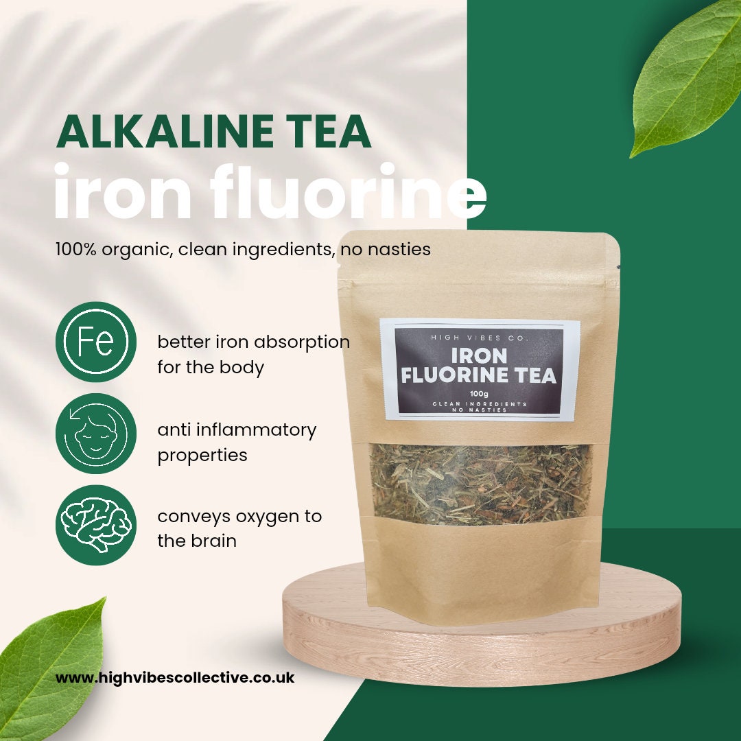 Iron Fluorine 50g 100g 150g • Cleansing Tea • Asthma • Dr Sebi ...