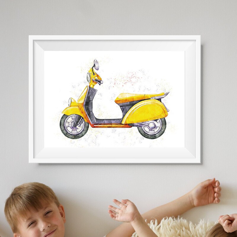 Scooter Posters - Etsy