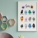 Gem Gemstone Poster, Downloadable Prints, Montessori Educational ...