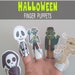 Halloween Clothespin Puppets Printable Toddler Busy Book - Etsy
